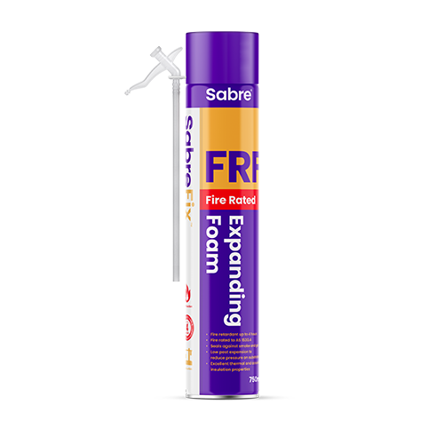 SabreFix FRF Fire Rated Expanding Foam - Sabre Australia